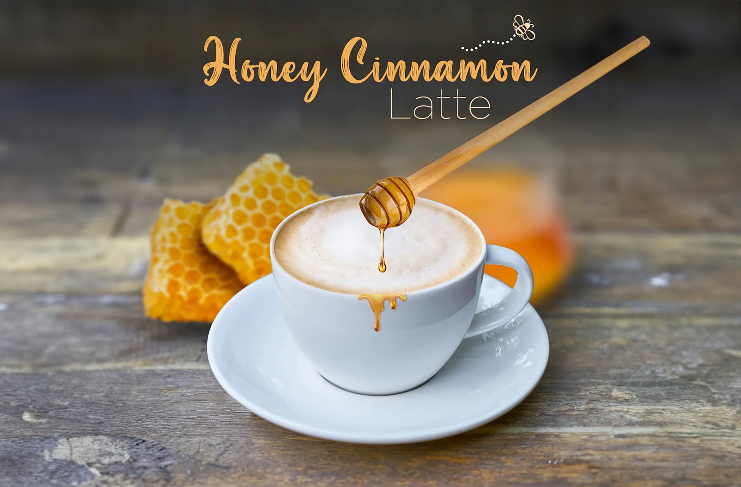 Honey Cinnamon Latte | Beca House Coffee